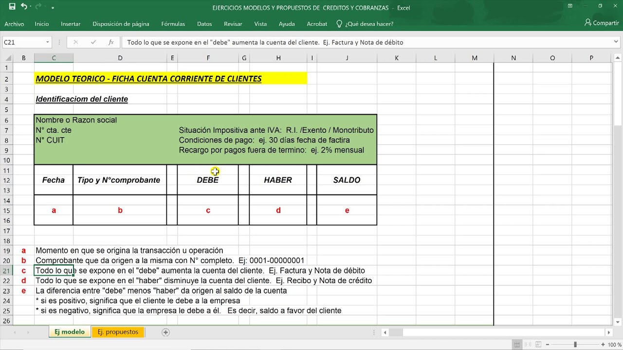 Ejemplo de Ficha de Cliente: Aprende a Crearla | FECMES